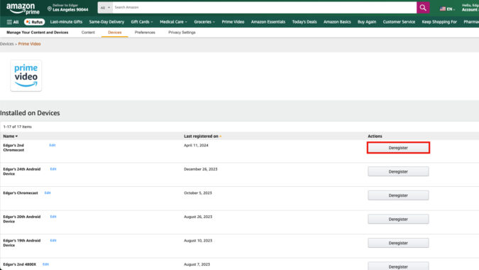 How to sign out of Amazon Prime Video on any TV - Android Authority