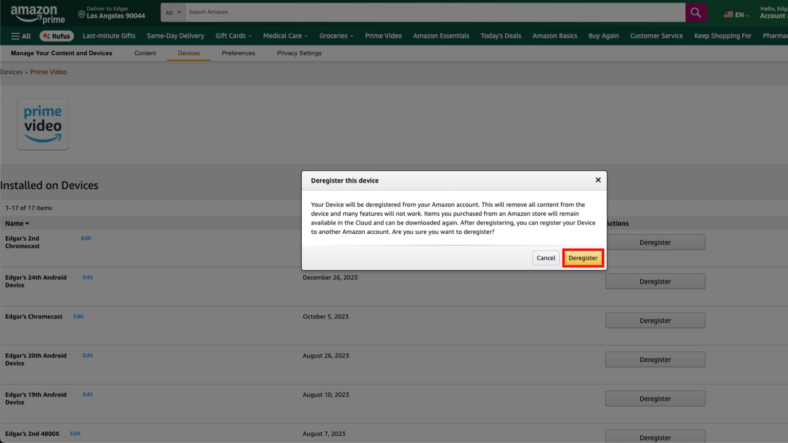 How to sign out of Amazon Prime Video on any TV - Android Authority