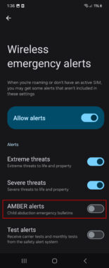 How to turn off Amber Alerts on your Android device
