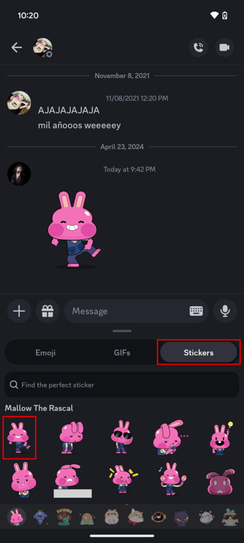 How to add and use stickers on Discord - Android Authority