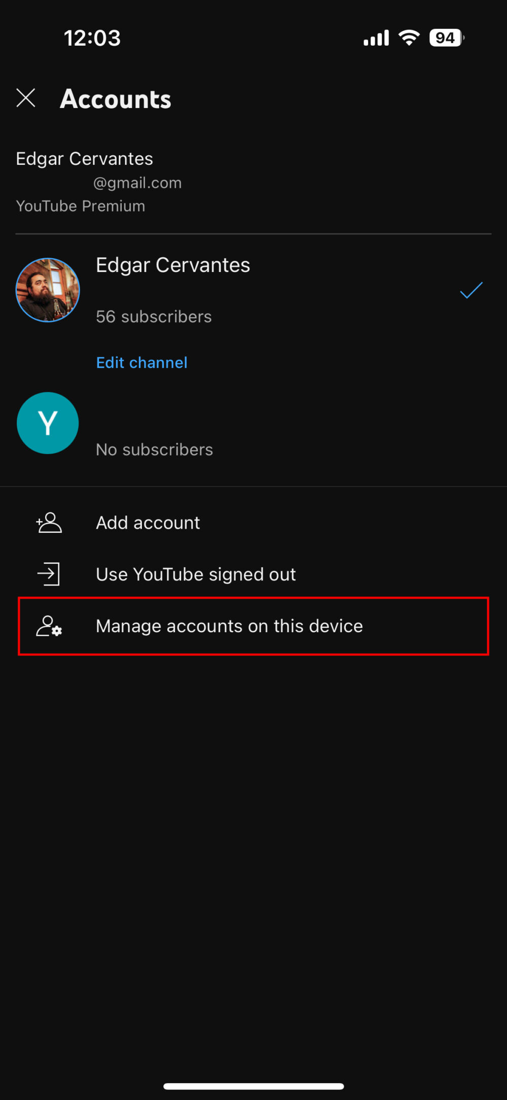 How to sign out of YouTube on any device - Android Authority