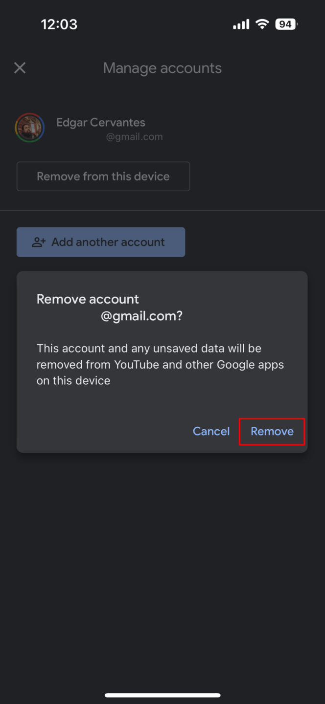 How to sign out of YouTube on any device - Android Authority