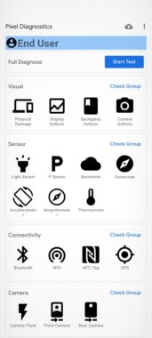 Google makes it easier to fix Pixel phones with new Diagnostic app