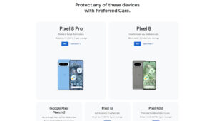 Preferred Care for Pixel devices is a confusing service