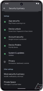 This is what Android's upcoming Private Space app-hiding feature looks like