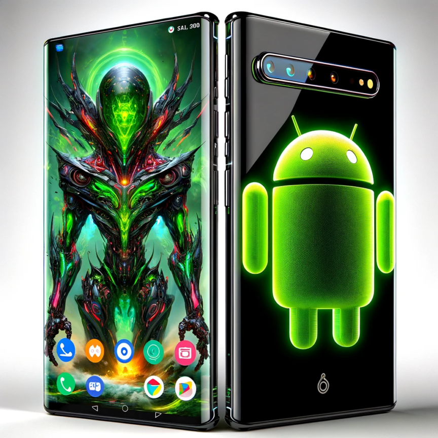 We asked ChatGPT to make an Android phone more and more Android