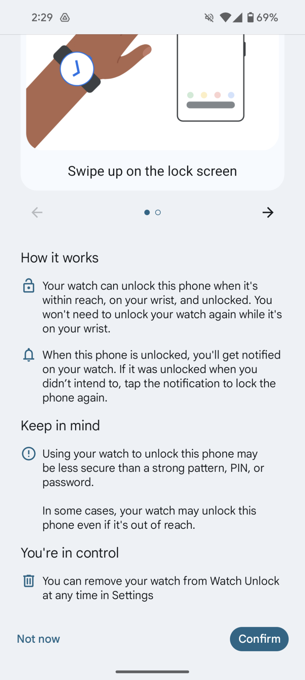 Pixel Watch Unlock is very neat on phones, but I wish it worked both ways
