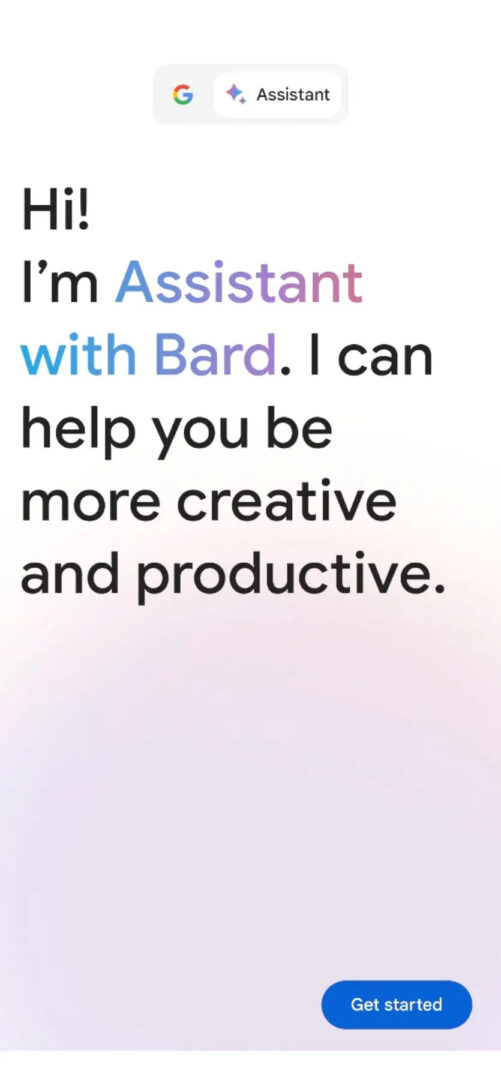 Assistant with Bard might get a rebrand before its release