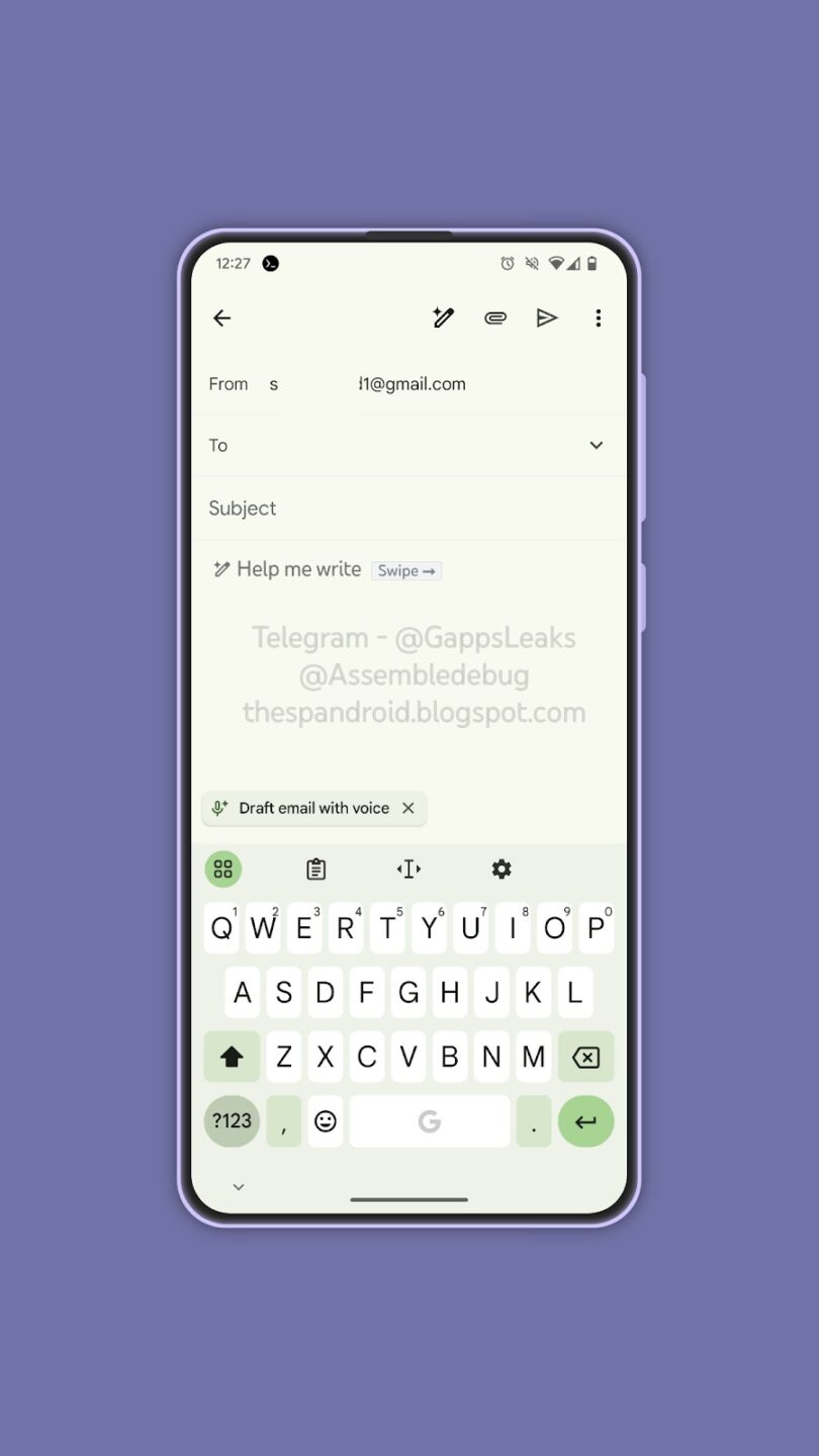 Gmail on Android could soon make it easier to use AI to draft your emails