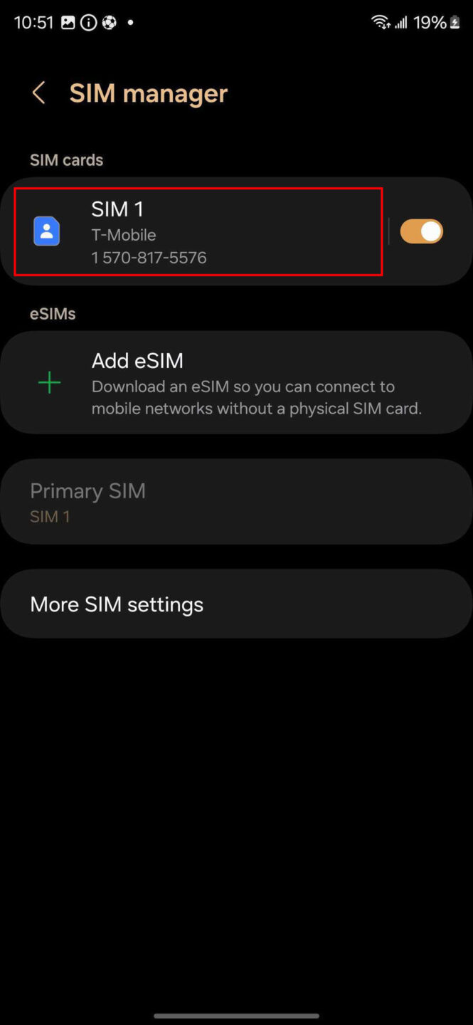 How to activate an eSIM on the Samsung Galaxy S24 series