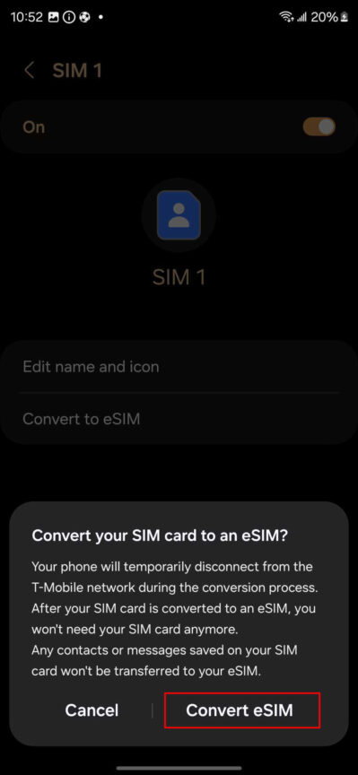 How to convert your SIM card to an eSIM - Android Authority