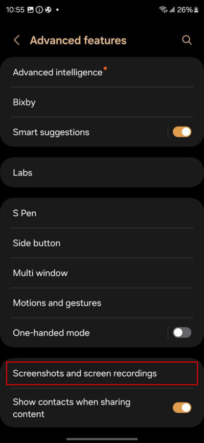 How to take a screenshot on the Samsung Galaxy S24 phones