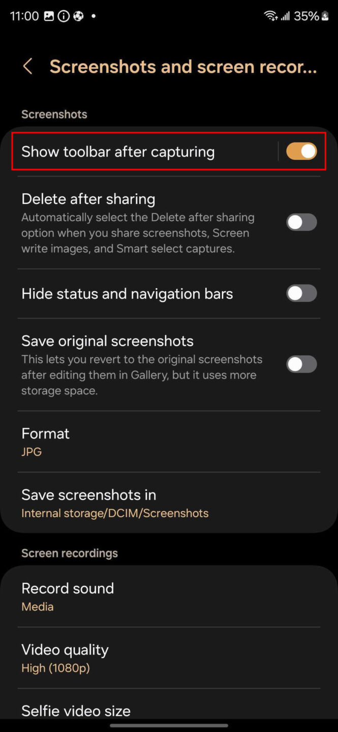 How to take a screenshot on the Samsung Galaxy S24 phones