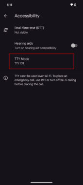 What does TTY mean on a phone and how to use it - Android Authority