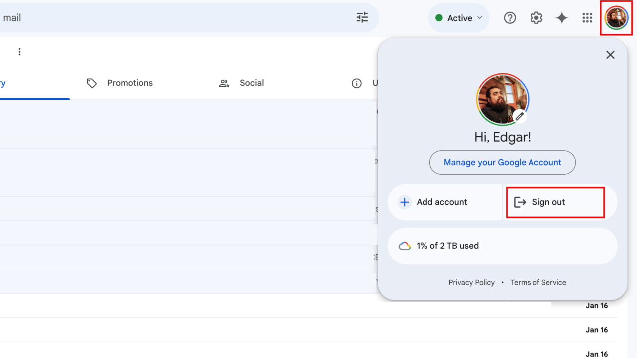 How to sign out of Gmail (if you really need to) - Android Authority