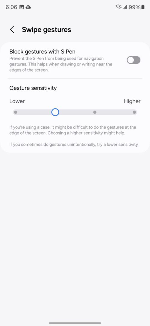 One UI 6.1 gets rid of Samsung's alternate navigation gestures