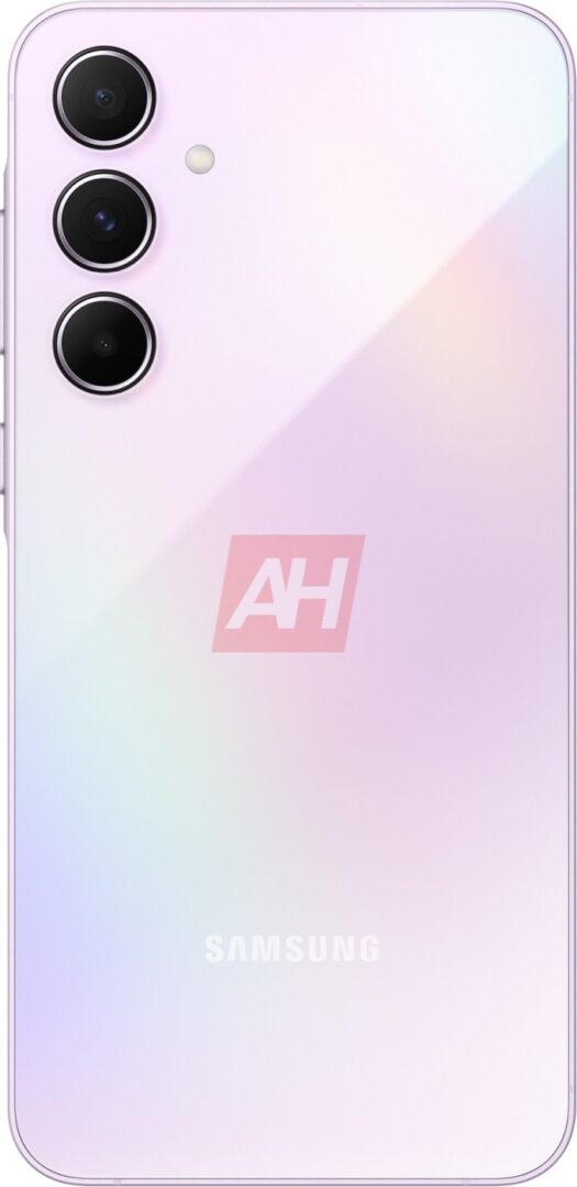 Galaxy A55 sneak peek shows Samsung's new 'Key Island' design and color ...