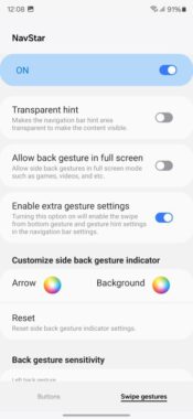 You can now hide the gesture bar in One UI 6.1 on the Galaxy S24!