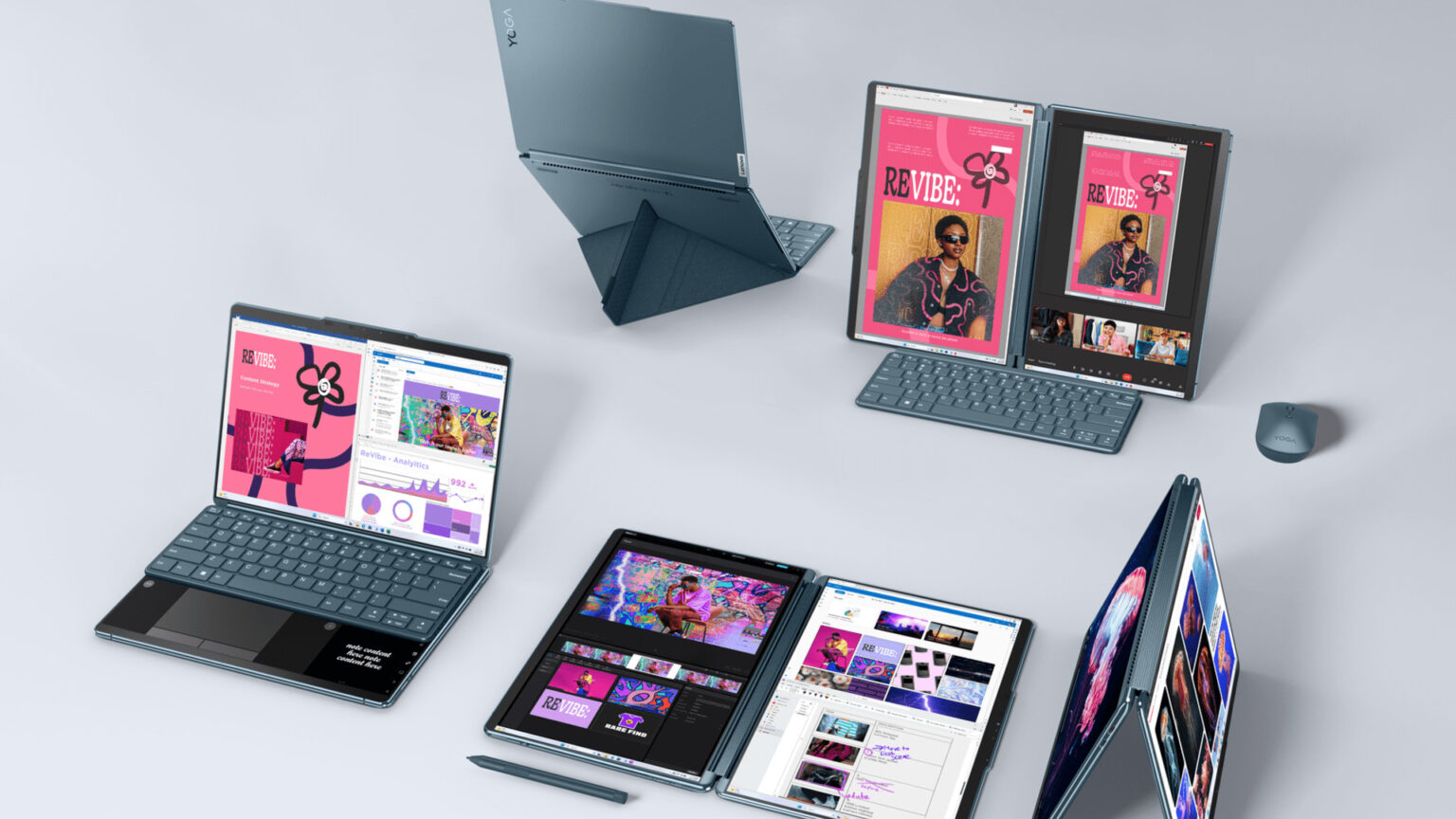 Lenovo launches new laptops, including one that changes colors