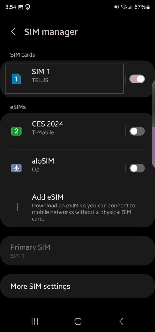 How to activate an eSIM on the Samsung Galaxy S23 - Android Authority