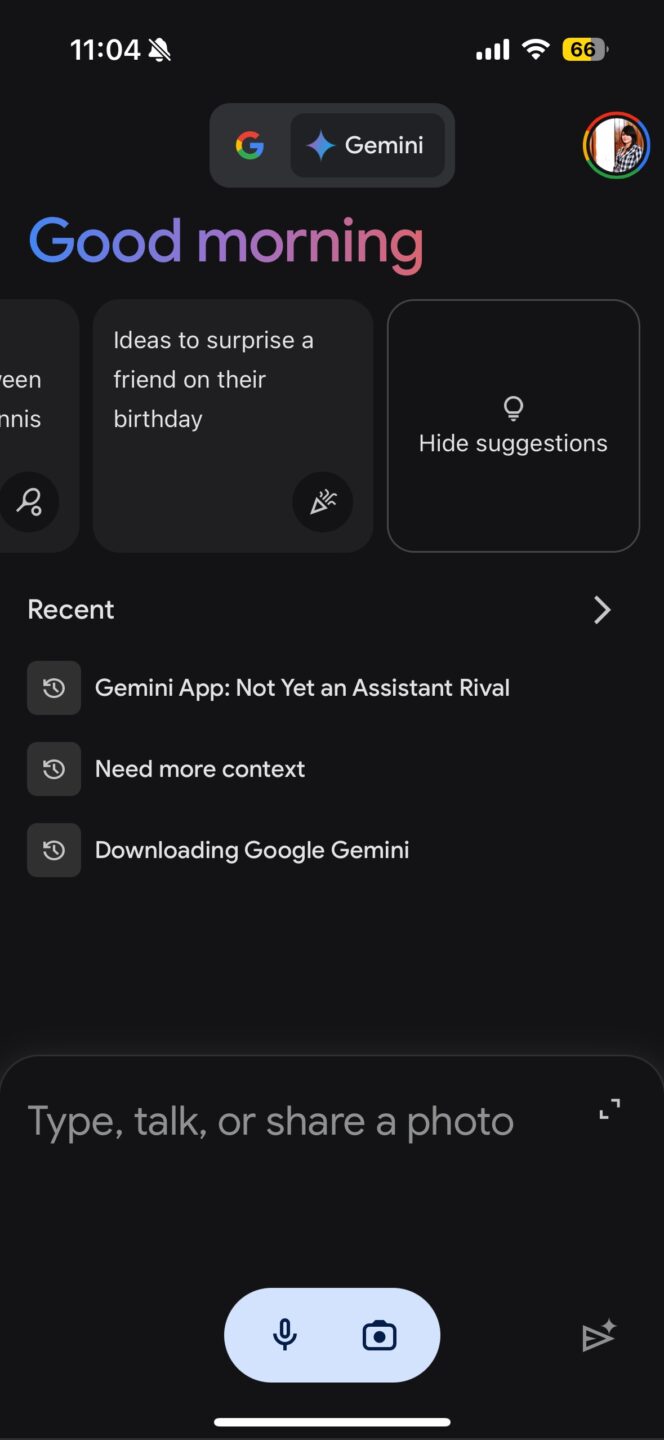 Gemini AI is now rolling out to the Google app on iOS - Android Authority