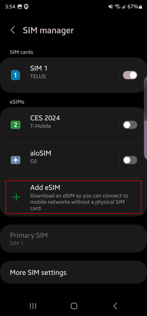 How to activate an eSIM on the Samsung Galaxy S23 - Android Authority