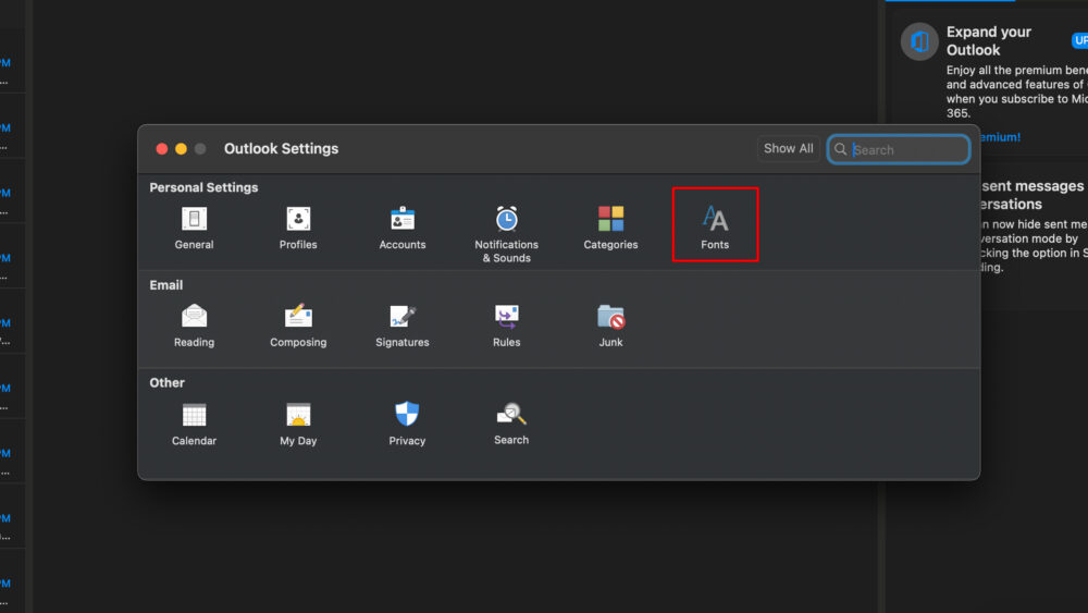 How to change the default font type and size in Outlook - Android Authority