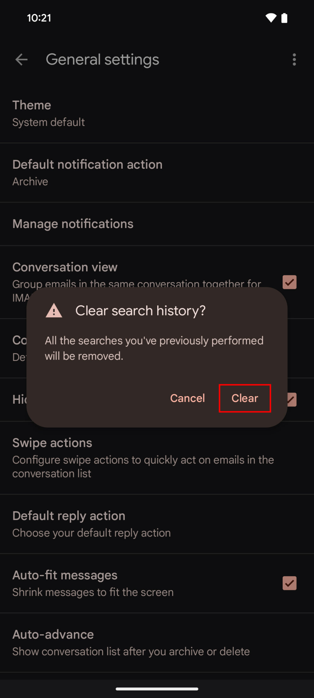 How to delete your Gmail search history - Android Authority