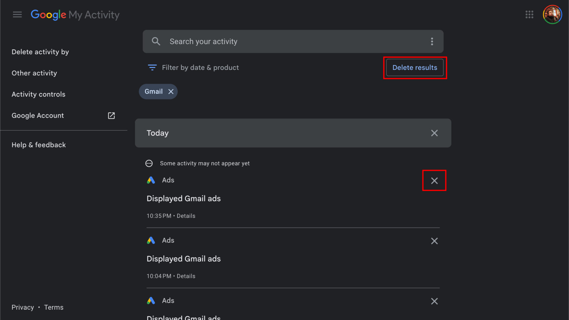 How to delete your Gmail search history - Android Authority