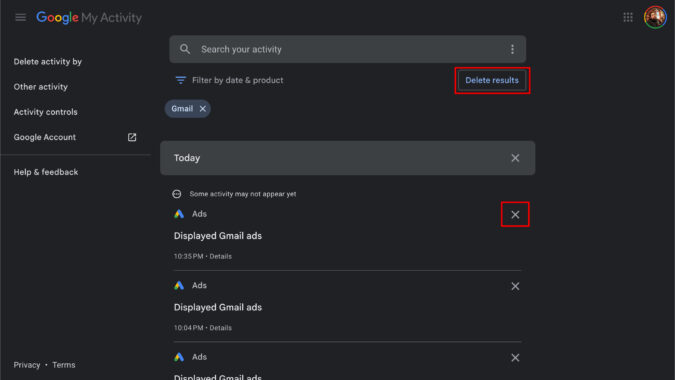 How to delete your Gmail search history - Android Authority