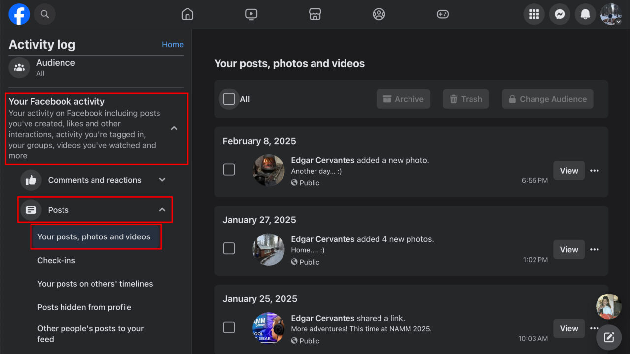 How to delete all Facebook posts - Android Authority