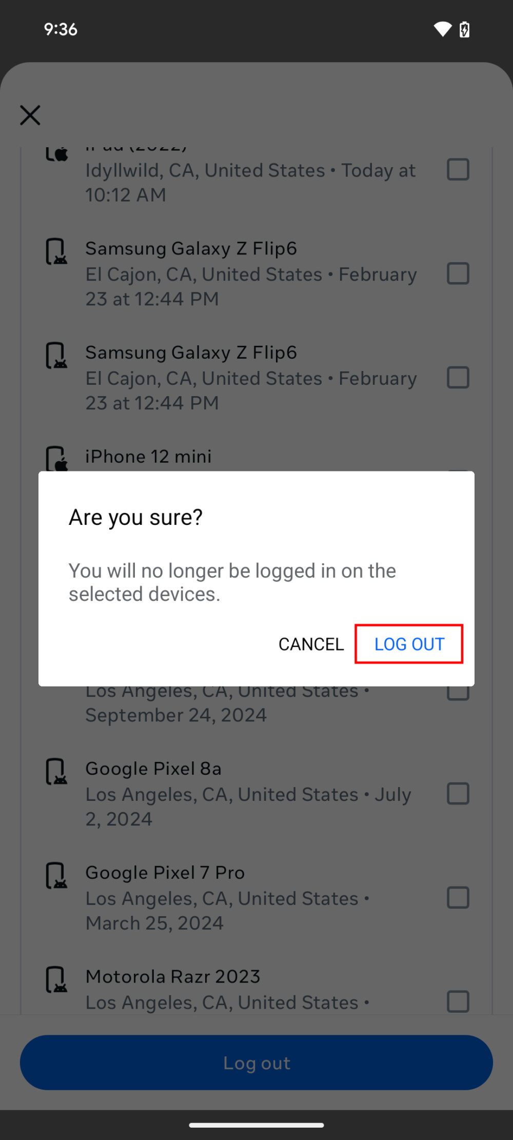 How to log out of Facebook on all devices - Android Authority