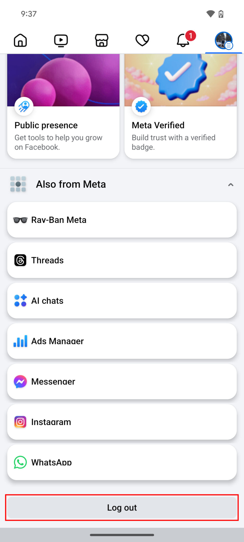 How to log out of Facebook on all devices - Android Authority