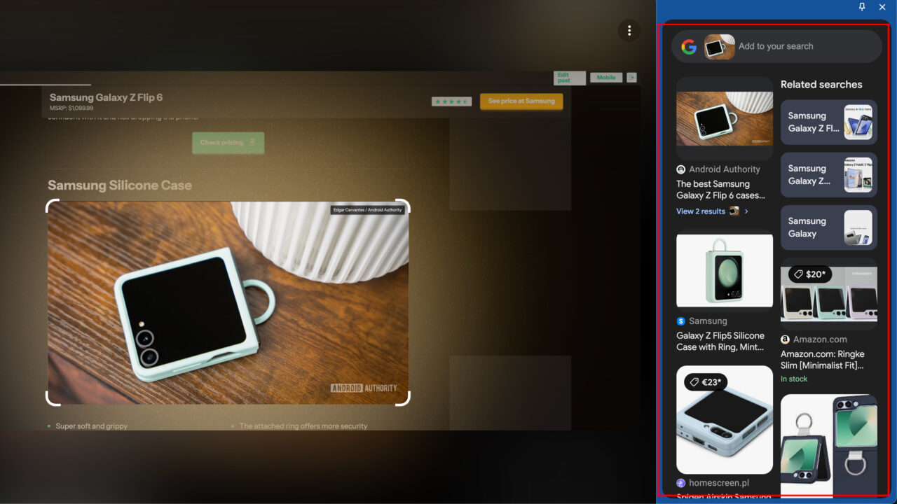 How to restore reverse image search in Chrome - Android Authority