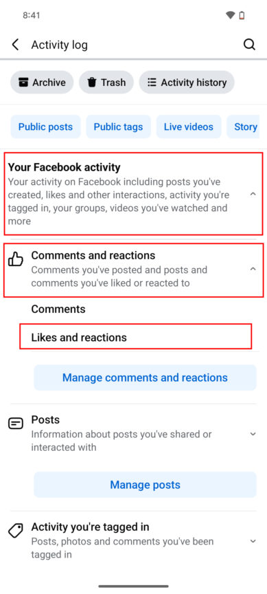 How to see posts you liked on Facebook - Android Authority