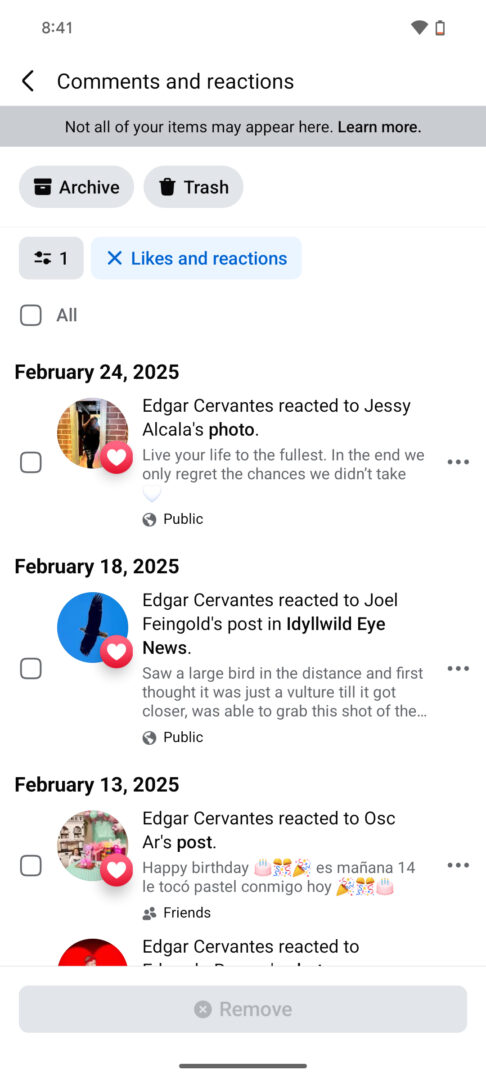How to see posts you liked on Facebook - Android Authority