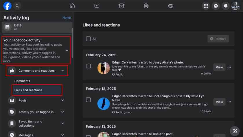 How to see posts you liked on Facebook - Android Authority