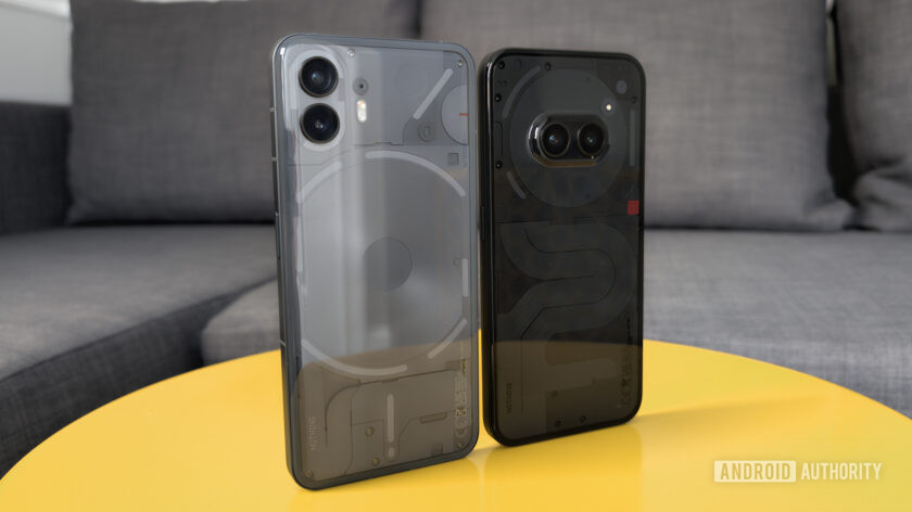 Nothing Phone 2a vs Nothing Phone 2 hands-on: What's the difference?
