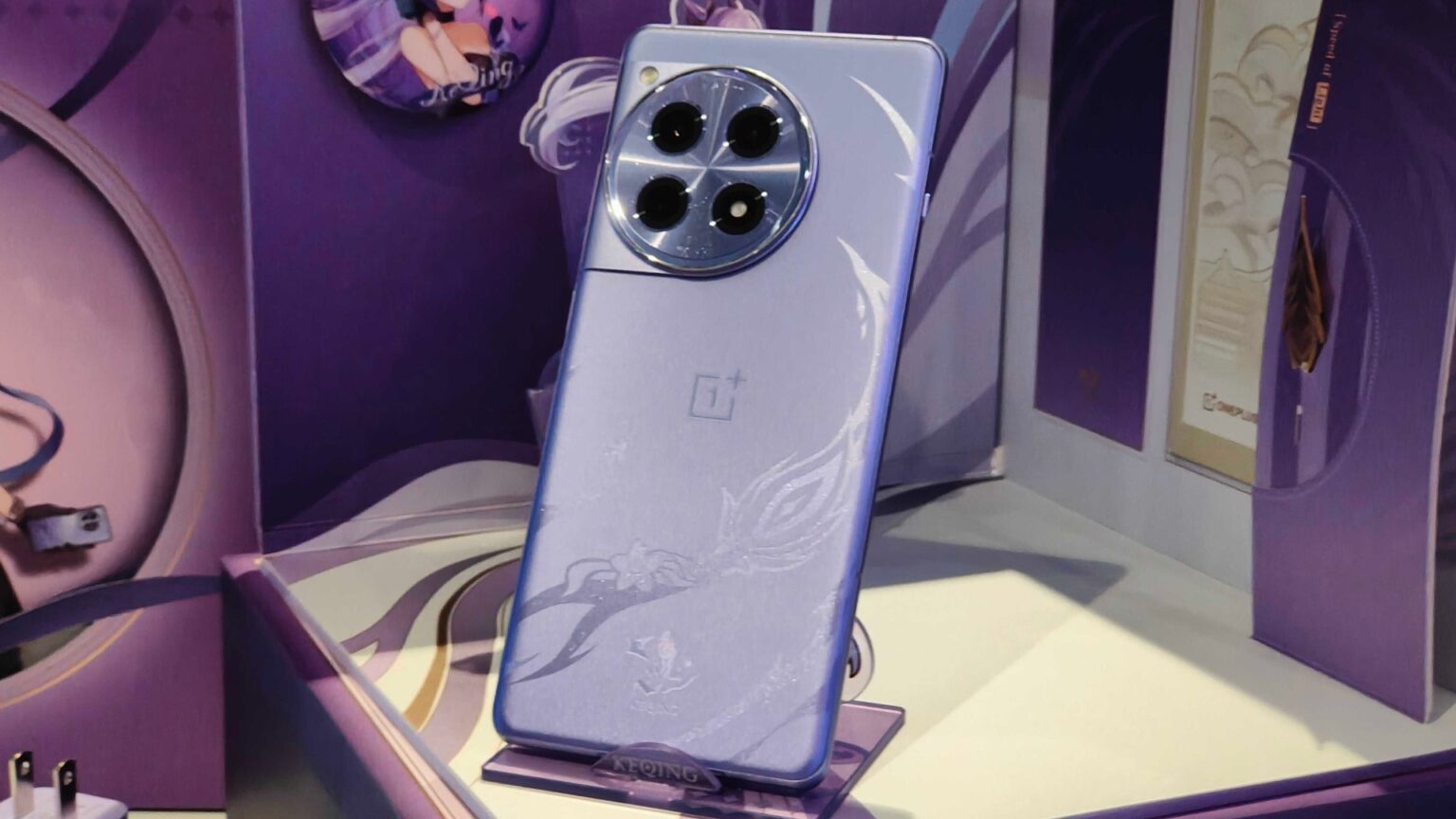 OnePlus shocks with Keqing-themed OnePlus 12R Genshin Impact model