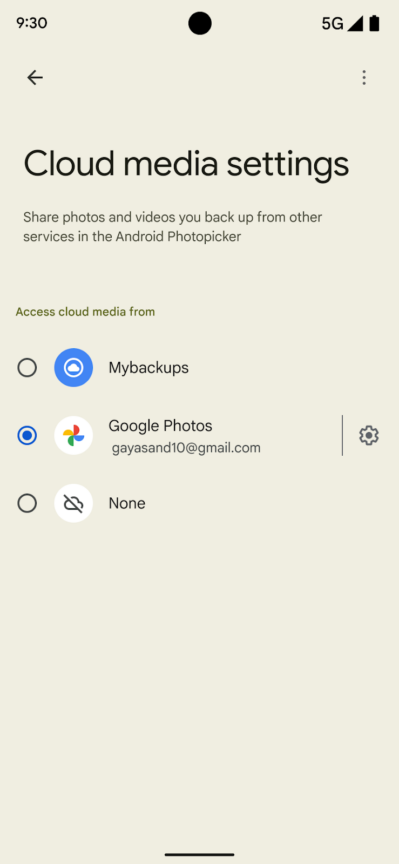 Android photo picker now lets you select media from Google Photos and ...