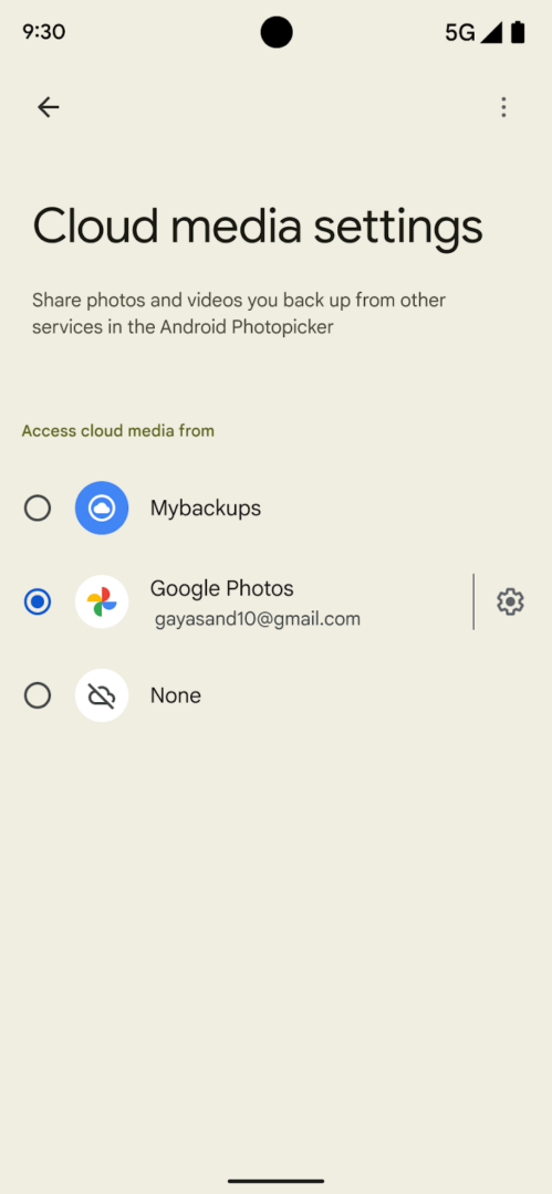 Android photo picker now lets you select media from Google Photos and ...