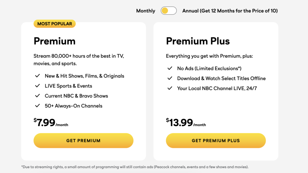 Peacock Premium vs Premium Plus: What are ads worth to you?