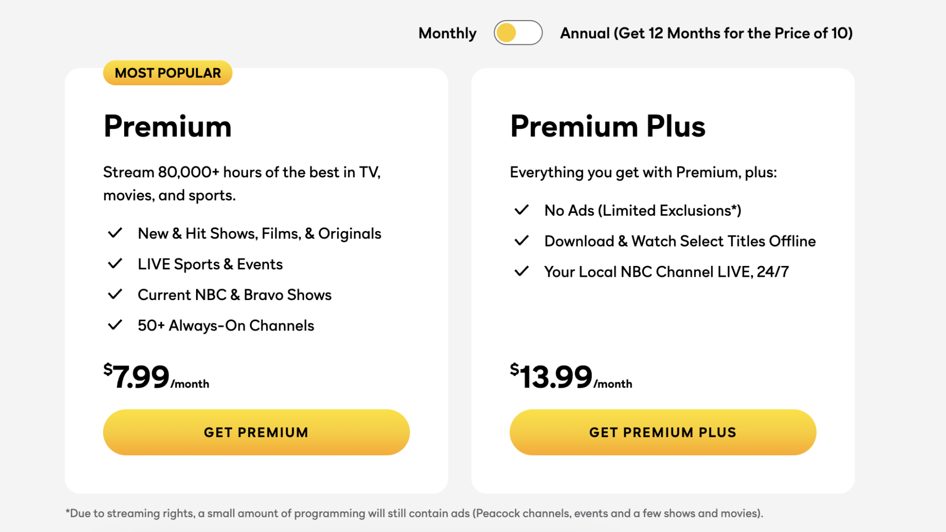 Peacock Premium vs Premium Plus: What are ads worth to you?