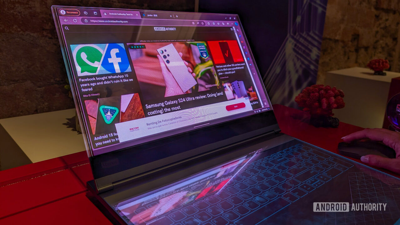 Lenovo reveals a transparent laptop, plus laptops you'd want to buy