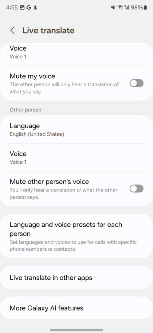 Galaxy S24 Live Translate tested: Does it work as advertised?