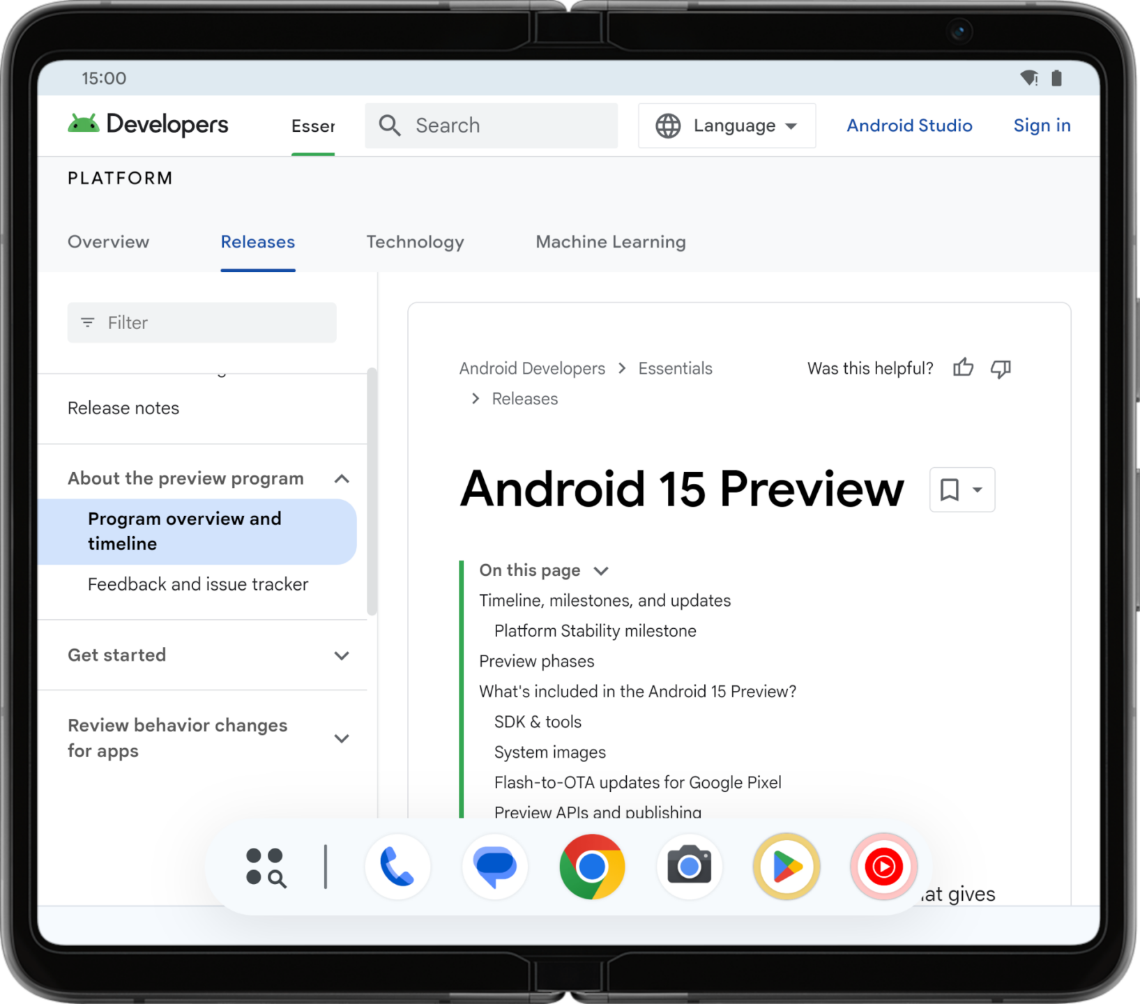 Android 15 could bring the tablet taskbar to phones: Here's your first ...