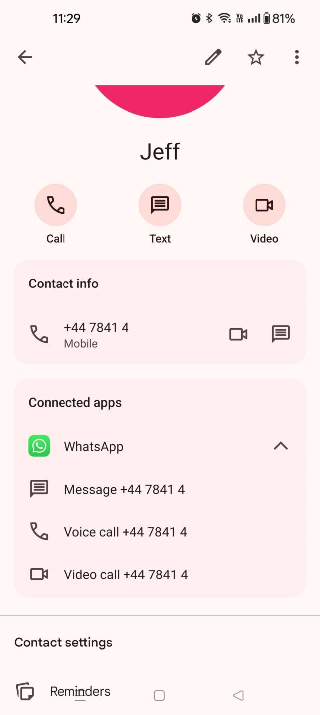 Google Contacts gets a cleaner look for connected apps - Android Authority