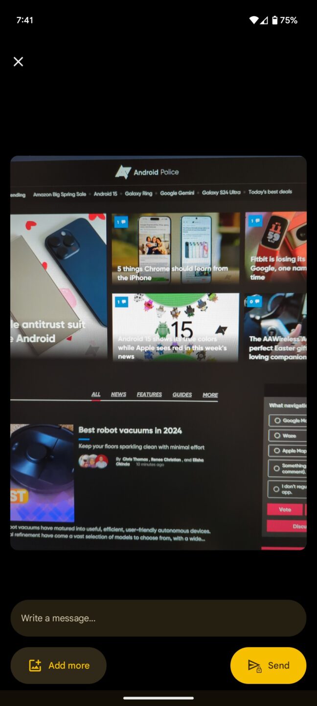Google Messages will soon make it easier to send multiple images at once