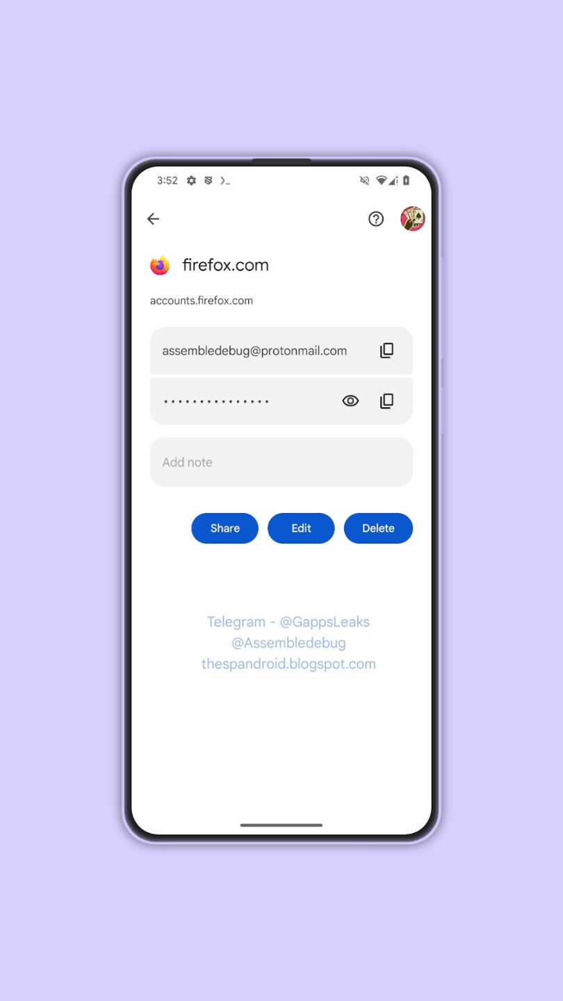 Google Password Manager's password sharing functionality could soon ...