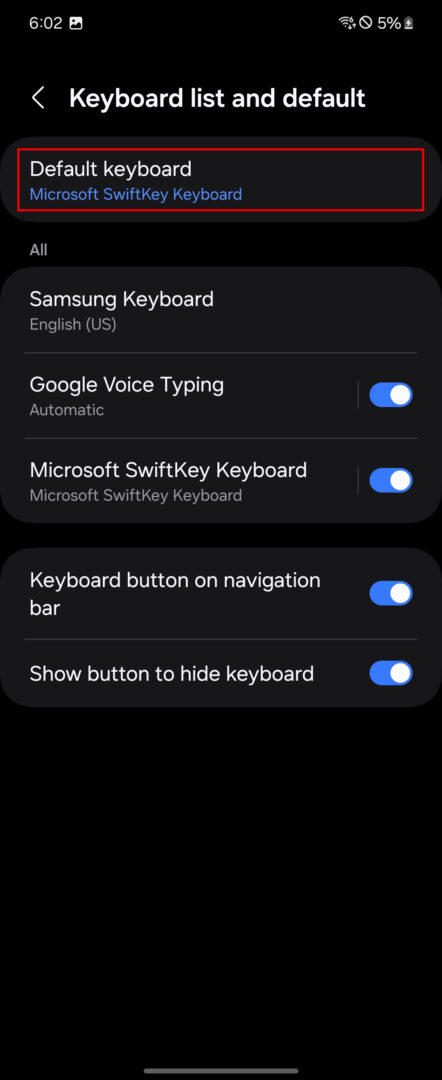 How to change your default keyboard on Android - Android Authority